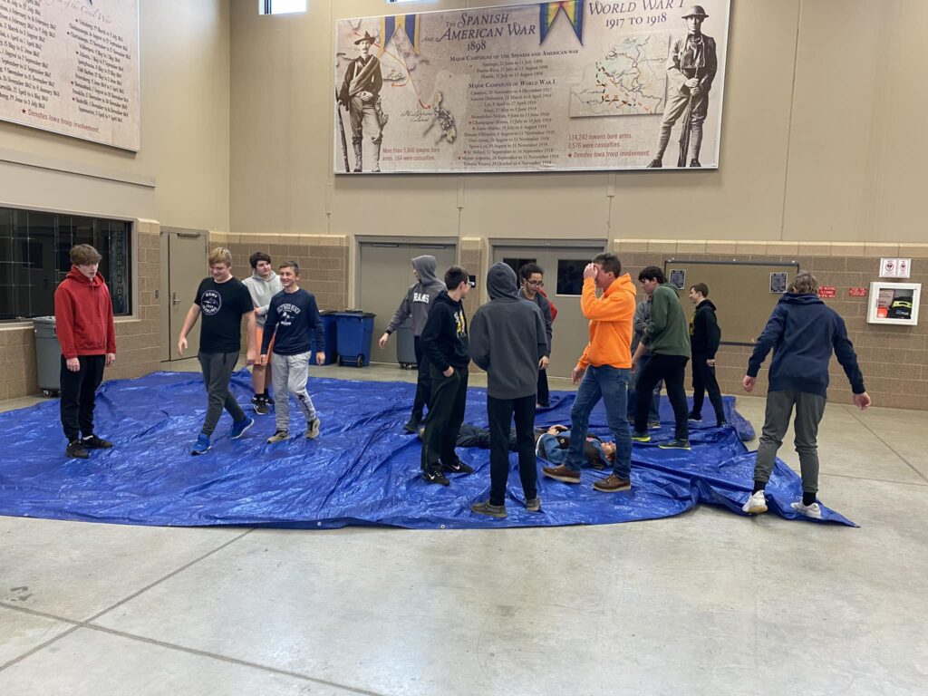 Teambuilding at Camp Dodge… – Southeast Polk Rams